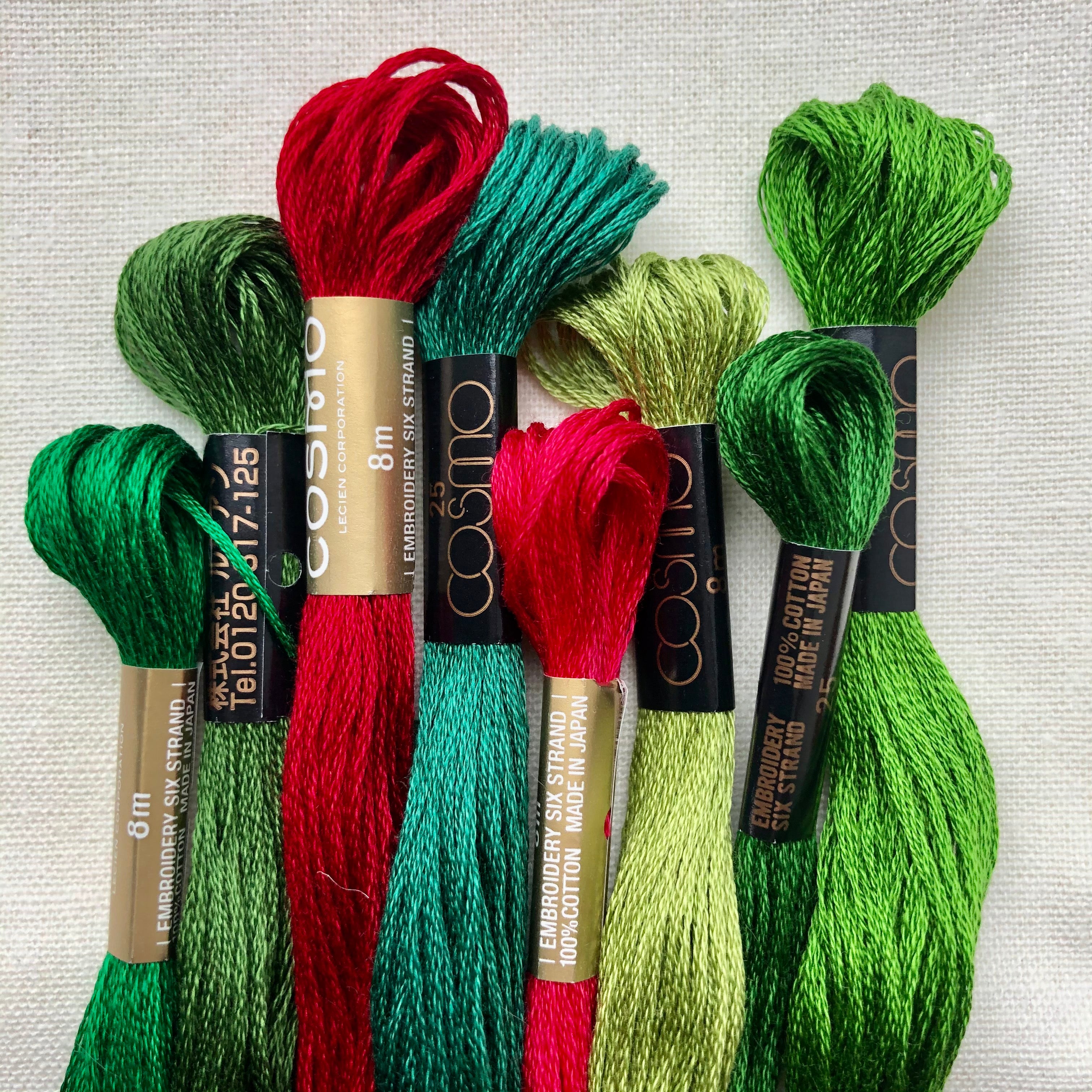 New COSMO Floss Colours – Nesting Ground Fabrics